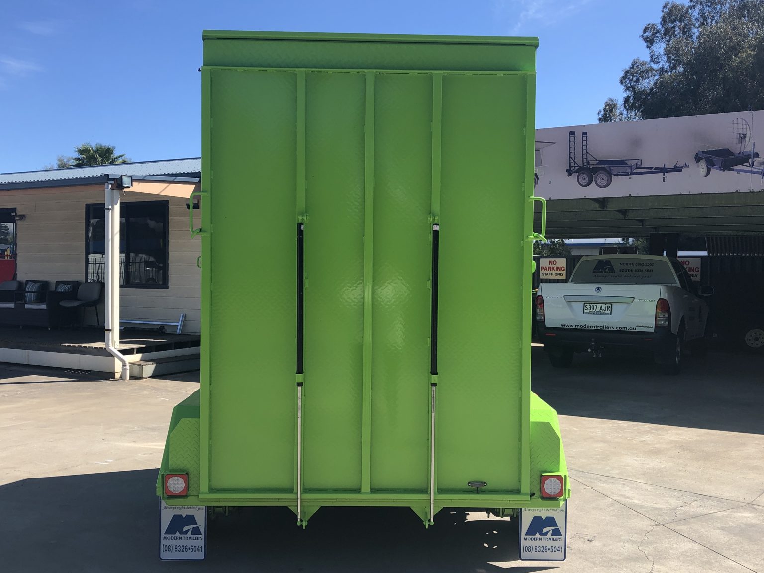 8×5 7ft High enclosed Tandem Trailer (ITS Suspension)