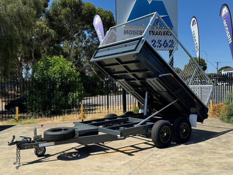 Hydraulic Tipper Trailers for Heavy Loads - Modern Trailers